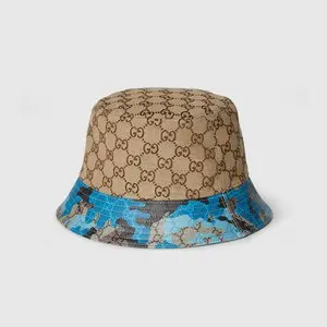 Gucci Gg Canvas Bucket Hat - Beige