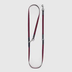 Gucci Web Pet Leash - Silver