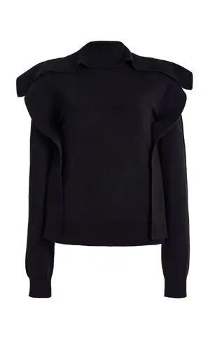 Marie Adam-Leenaerdt Square Wool-blend Sweater