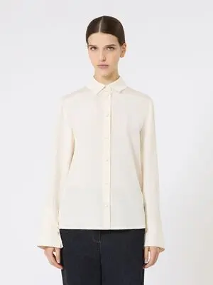 Max Mara Silk Crêpe De Chine Shirt