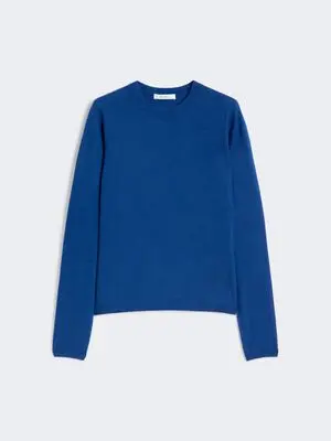 Max Mara Cashmere Crew Neck Sweater - China Blue