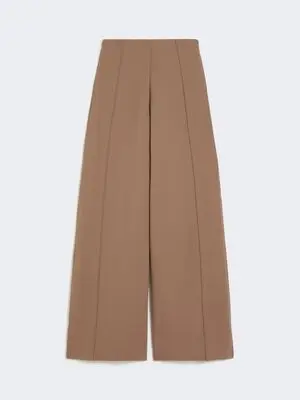 Max Mara Scuba Jersey Trousers - Brown
