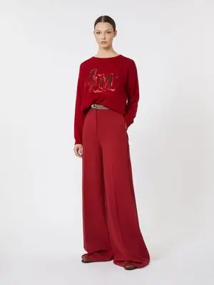 Max Mara Compact Jersey Trousers
