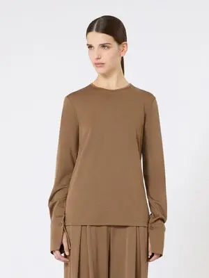 Max Mara Wool Jersey T-shirt