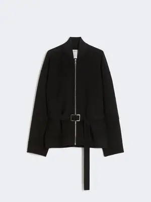 Max Mara Oversized Wool Bomber Jacket