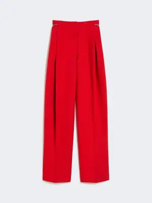Max Mara Pleated Wide Leg Trousers