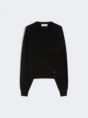 Max Mara Relaxed-fit Wool And Cashmere Sweater