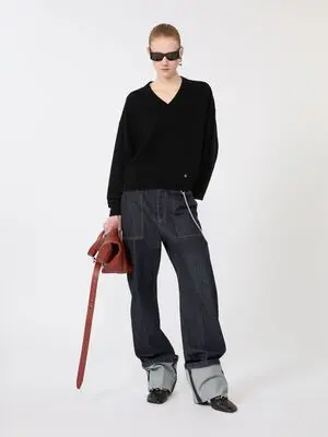 Max Mara Relaxed-fit Wool And Cashmere Sweater