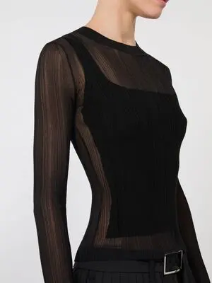 Max Mara Trompe L'oeil Viscose Jumper