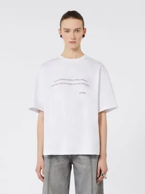 Max Mara Printed Cotton T-shirt