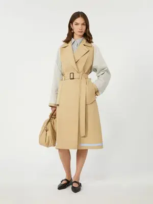 Max Mara Reversible Gabardine Trench Coat