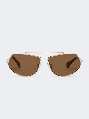 Max Mara Square Sunglasses - Brown
