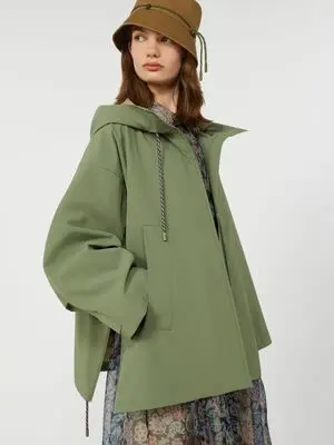 Max Mara Water-repellent Technical Fabric Windbreaker