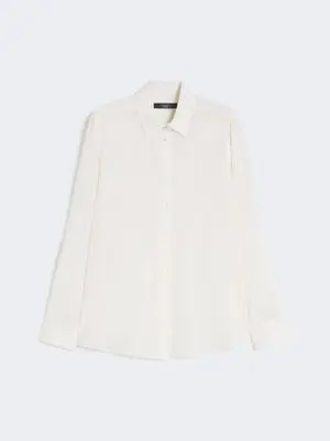 Max Mara Silk Crepe De Chine Shirt
