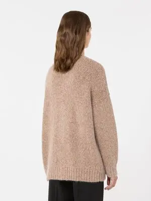 Max Mara Oversized Mohair And Lurex Sweater
