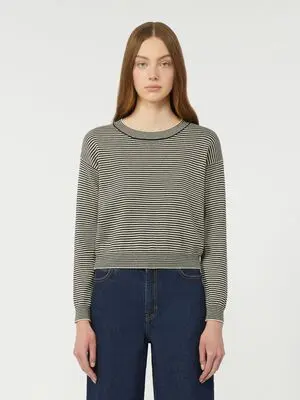 Max Mara Cotton Crew-neck Sweater