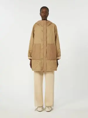 Max Mara Reversible Padded Parka - Beige