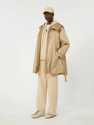 Max Mara Reversible Padded Parka - Beige