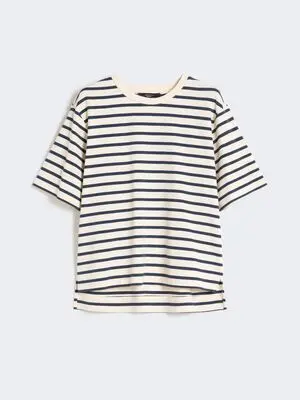 Max Mara Cotton Jersey T-shirt - Ecru