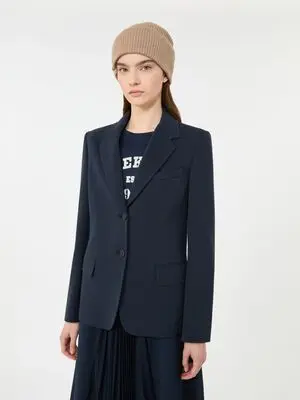 Max Mara Cotton Jersey Blazer