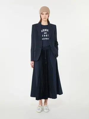 Max Mara Cotton Jersey Blazer