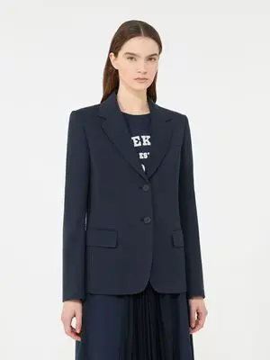 Max Mara Cotton Jersey Blazer