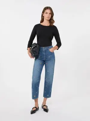 Max Mara Stretch Cotton T-shirt - Black