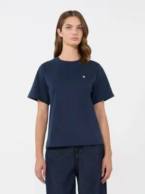 Max Mara Cotton Jersey T-shirt - Navy