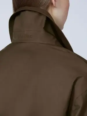 Max Mara Belted Water-repellent Twill Trench Coat - Chocolate