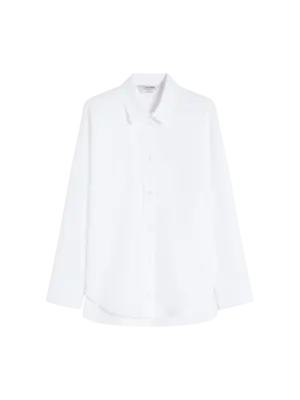 Max Mara Cotton Oxford Shirt - White