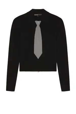 SPENCER BADU Knit Tie Shirt