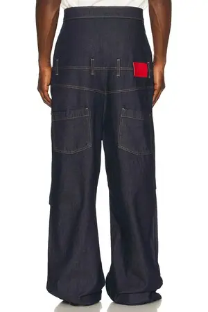 SPENCER BADU Double Waisted Denim Pant