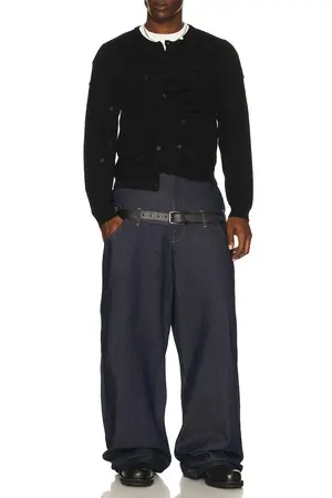 SPENCER BADU Double Waisted Denim Pant