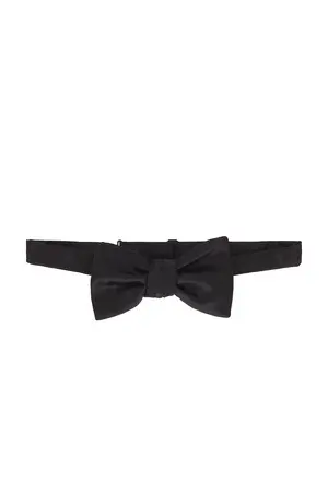 Alexander McQueen Skull Bow Tie - Black