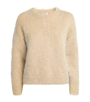 Lafayette 148 New York Iridescent Tinsel Knit Sweater