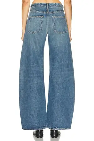 GRLFRND Rory Baggy Denim Shorts - Elysian Park Dr