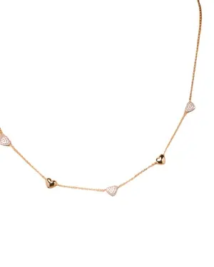 ANA LUISA Heart Station Necklace