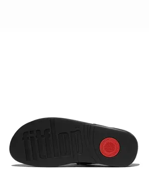 Fitflop Lulu Chain Wedge Sandals - Black
