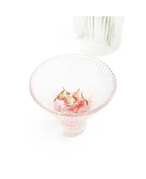 THE COLLECTIVE HOME Pressed Martini Glasses, Set Of 4