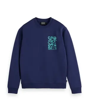 Scotch & Soda Left Chest Logo Sweatshirt