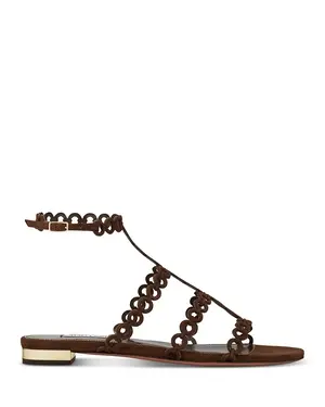 AQUAZZURA Infinity Chain Sandals