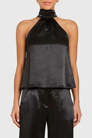 Amanda Uprichard Fontana Halter Neck Top