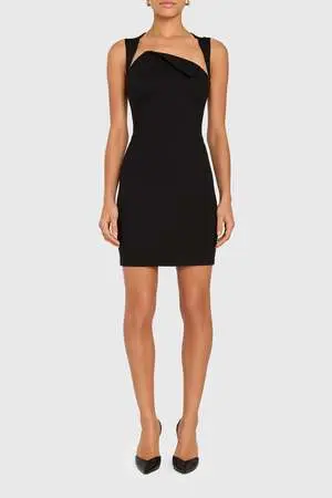 Amanda Uprichard Stacey Mini Dress - Black