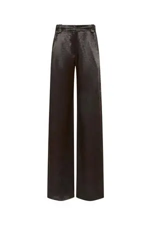 Amanda Uprichard Saddler Hammered Satin Pants
