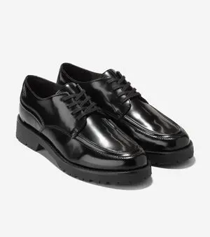 Cole Haan Treena Lug Oxfords - Black