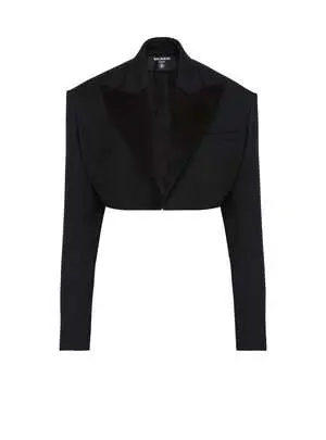 Balmain Tailored Cropped Jacket