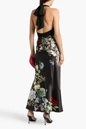 Alice + Olivia Stretch-jersey Bodysuit - Black