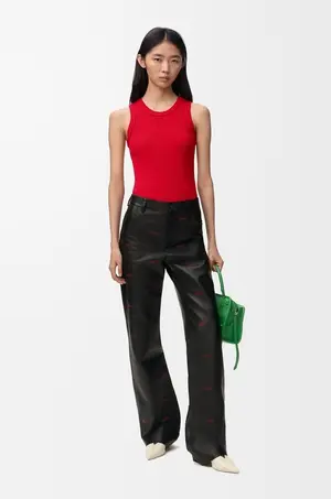 Loewe Anagram Tank Top - Red