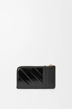 Loewe Knot Coin Cardholder In Hagfish - Black