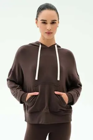 Women's Chocolate Brown Sweatshirts Hoodies